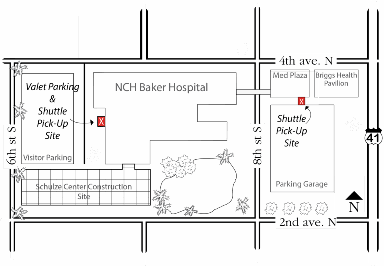 Downtown Baker Campus Parking Update | NCH Healthcare System